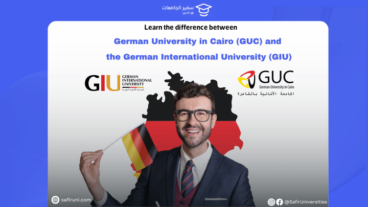 What is the difference between the German University in Cairo (GUC) and ...